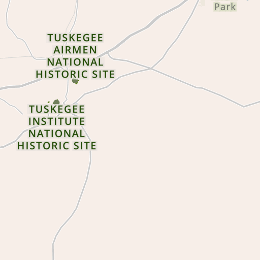 Tuskegee Map